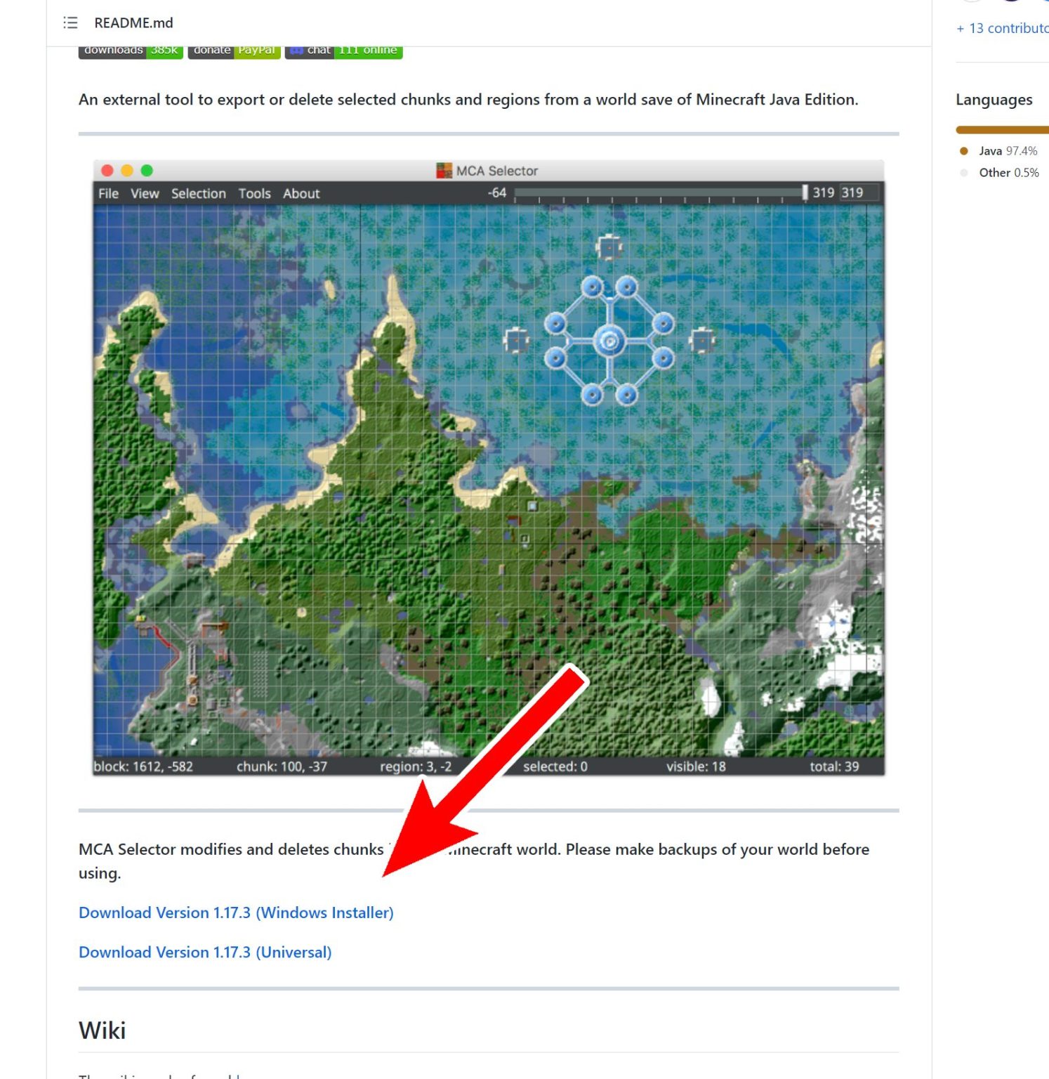 Minecraft1.19/マインクラフトのワイルドアップデートをチャンクリセットして近場に生成Wildupdate | アンナビchブログ